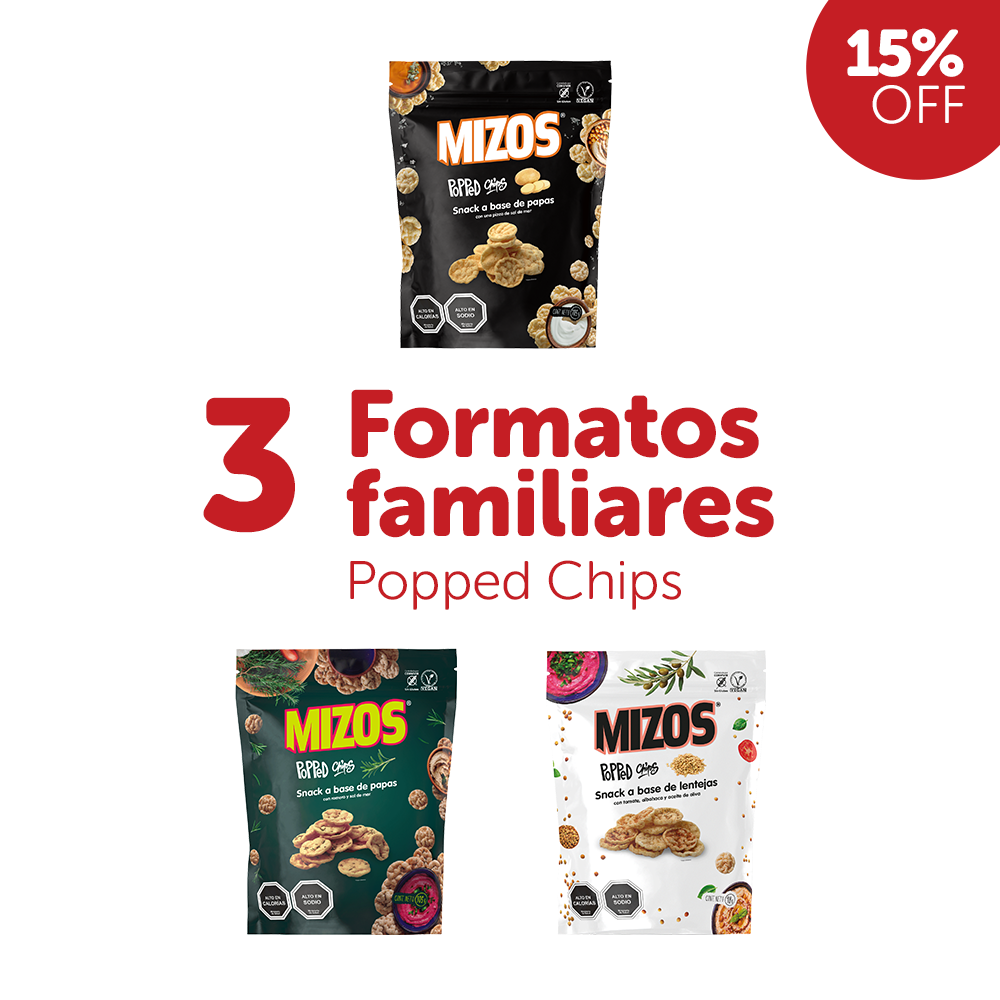 Pack Familiar Salado Mizos | Mizos