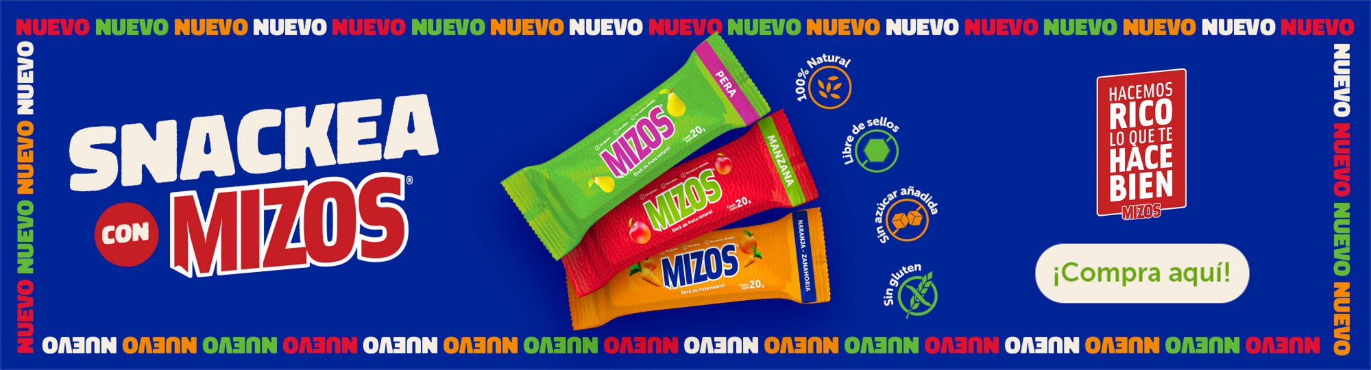 Mizos | Snacks Saludables | 2024