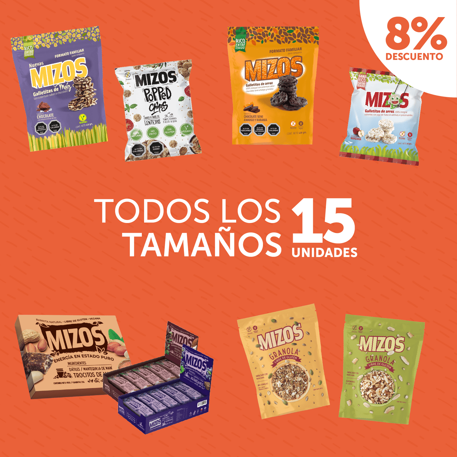 Mizos | Snacks Saludables | 2024
