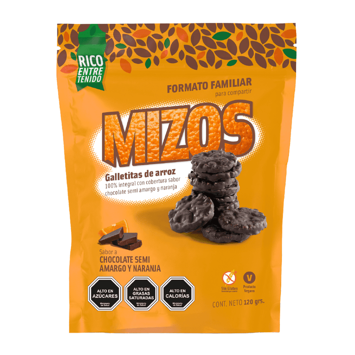 Mizos Chocolate Naranja - 150 gr | Mizos