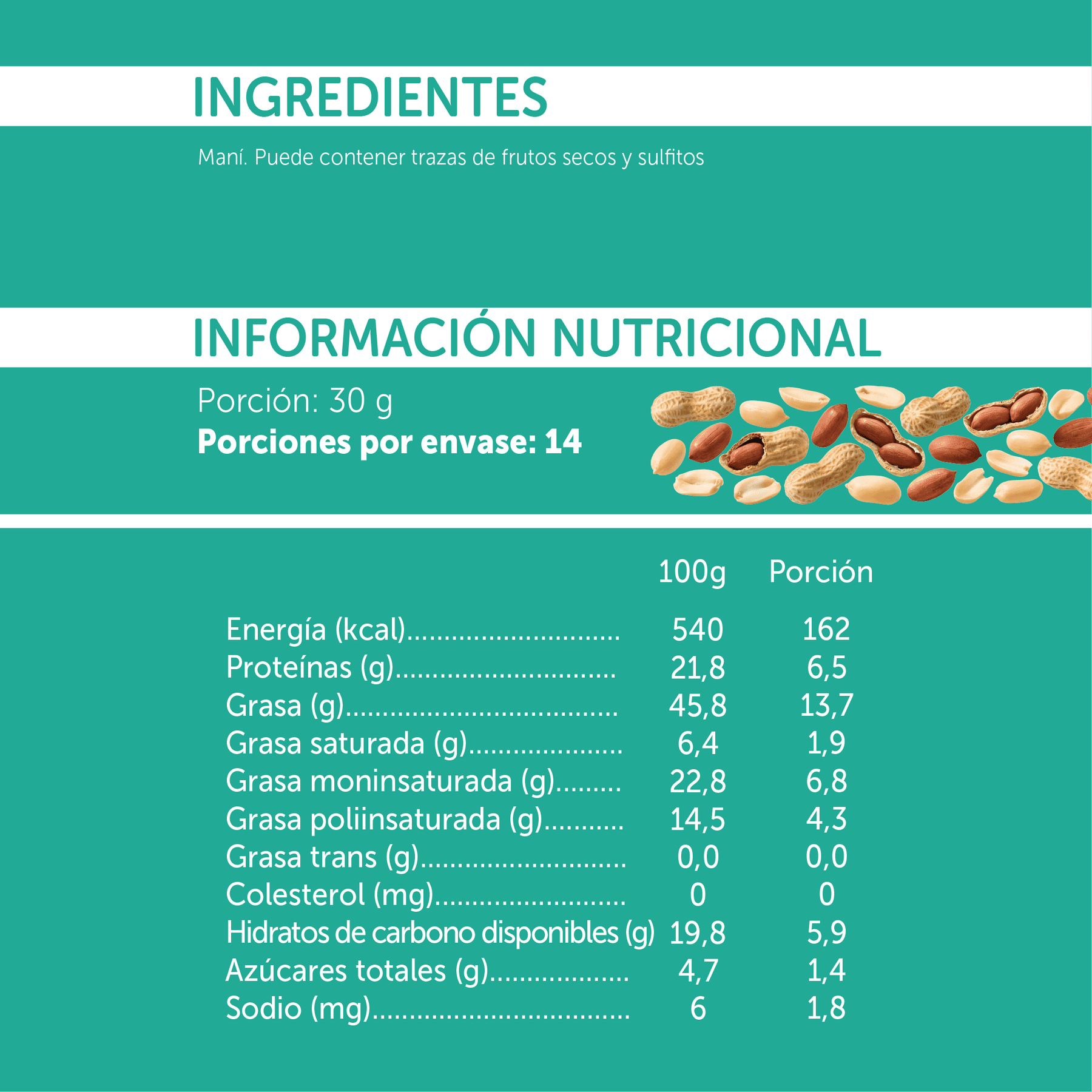 Mantequilla de Maní | Mizos.cl | Mizos
